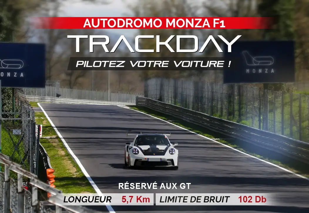 Trackdays au circuit du Monza F1 - Journée de roulage à l'Autodromo ...